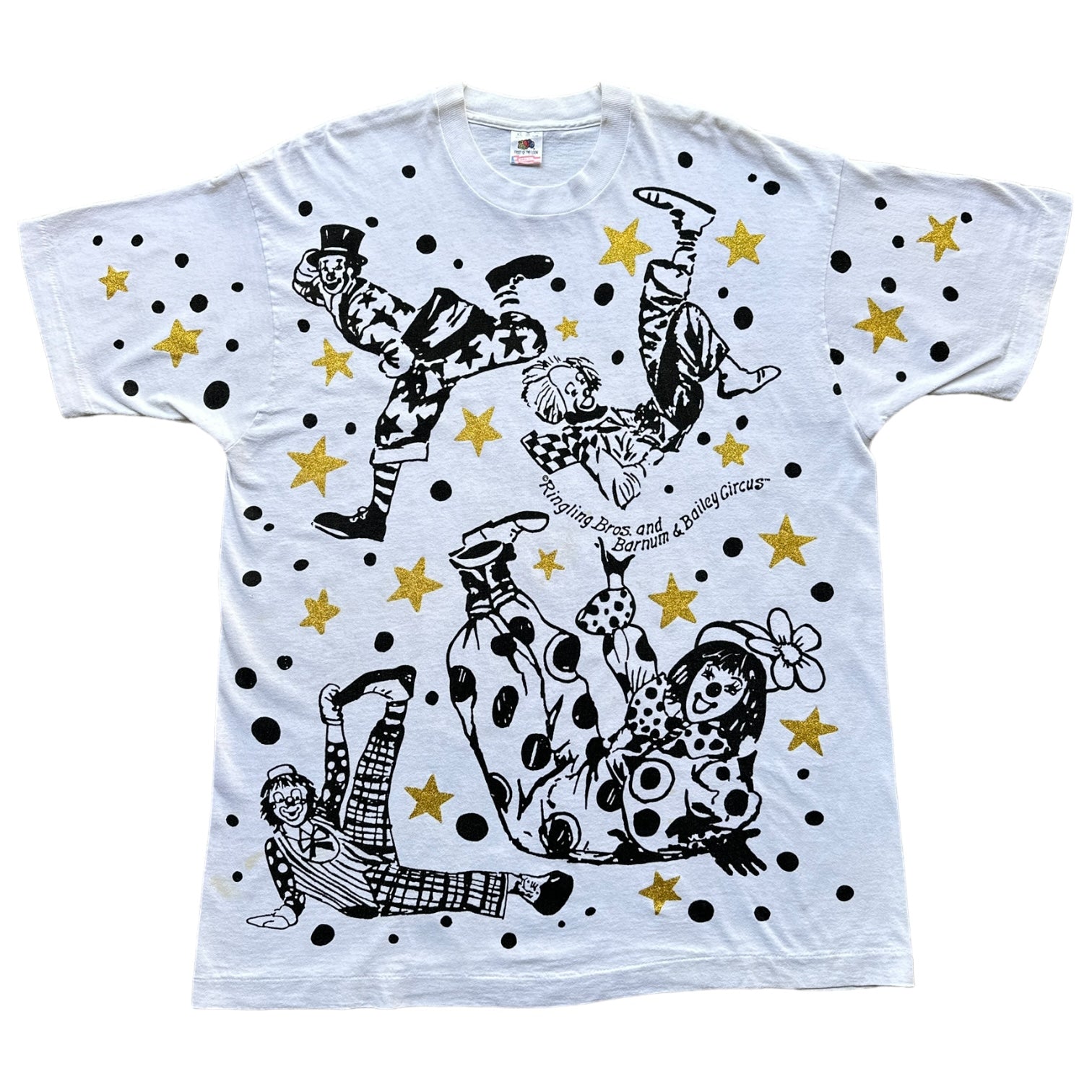 90s Ringling bros barnum and bailey tee XL – Vintage Sponsor