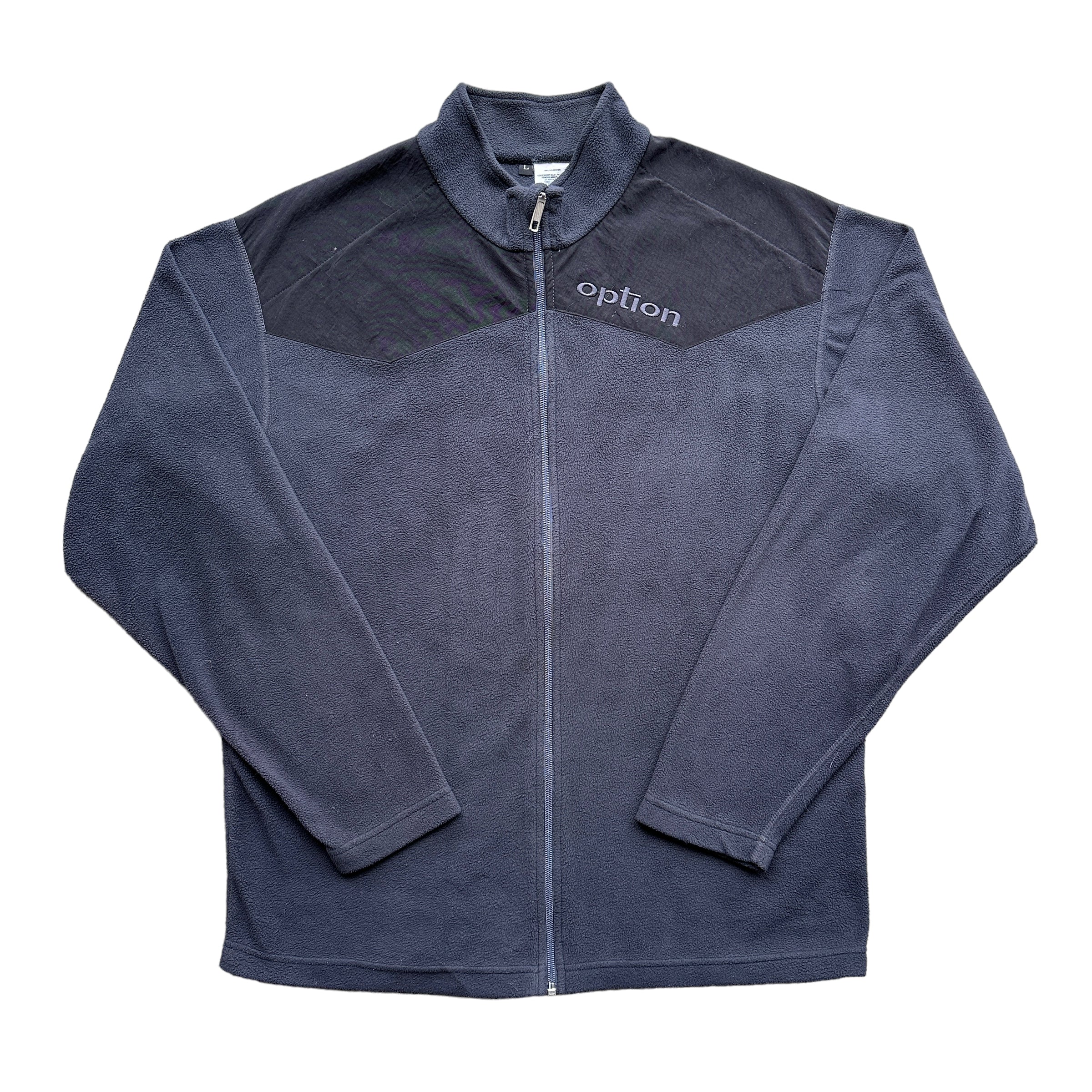 Y2K Option snowboards fleece large – Vintage Sponsor