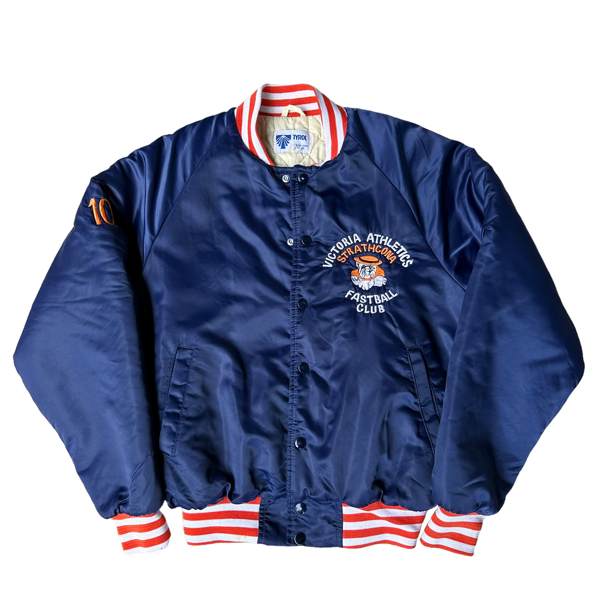 70s Victoria fastball club satin jacket large – Vintage Sponsor