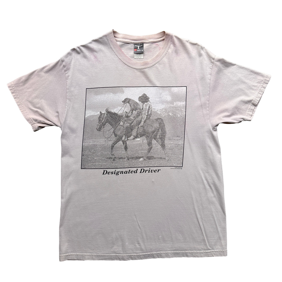 Designated driver tee large – Vintage Sponsor