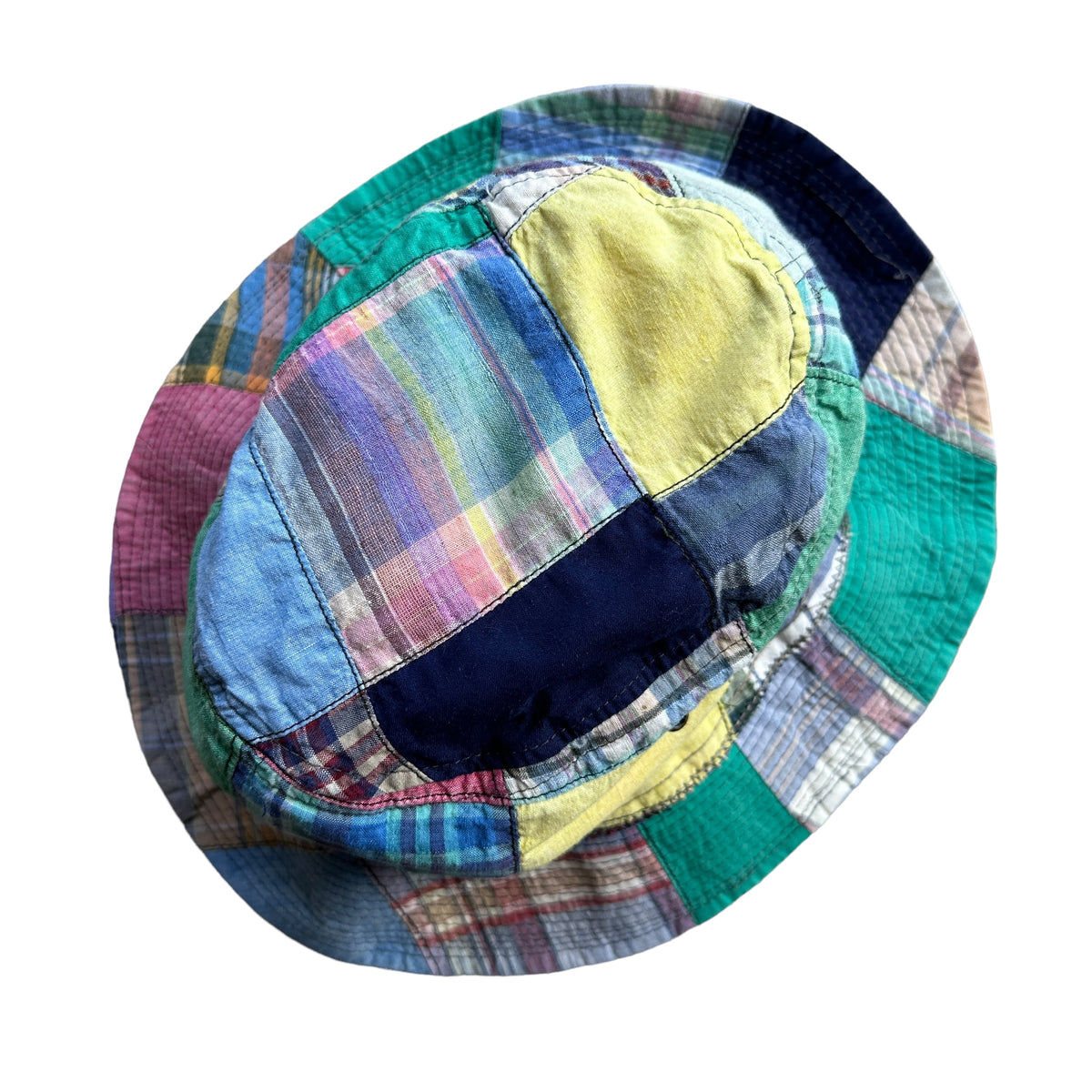 70s Madras bucket hat – Vintage Sponsor