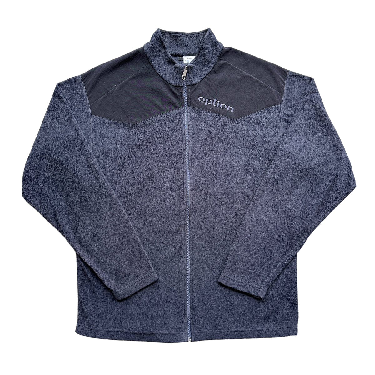 Y2K Option snowboards fleece large – Vintage Sponsor