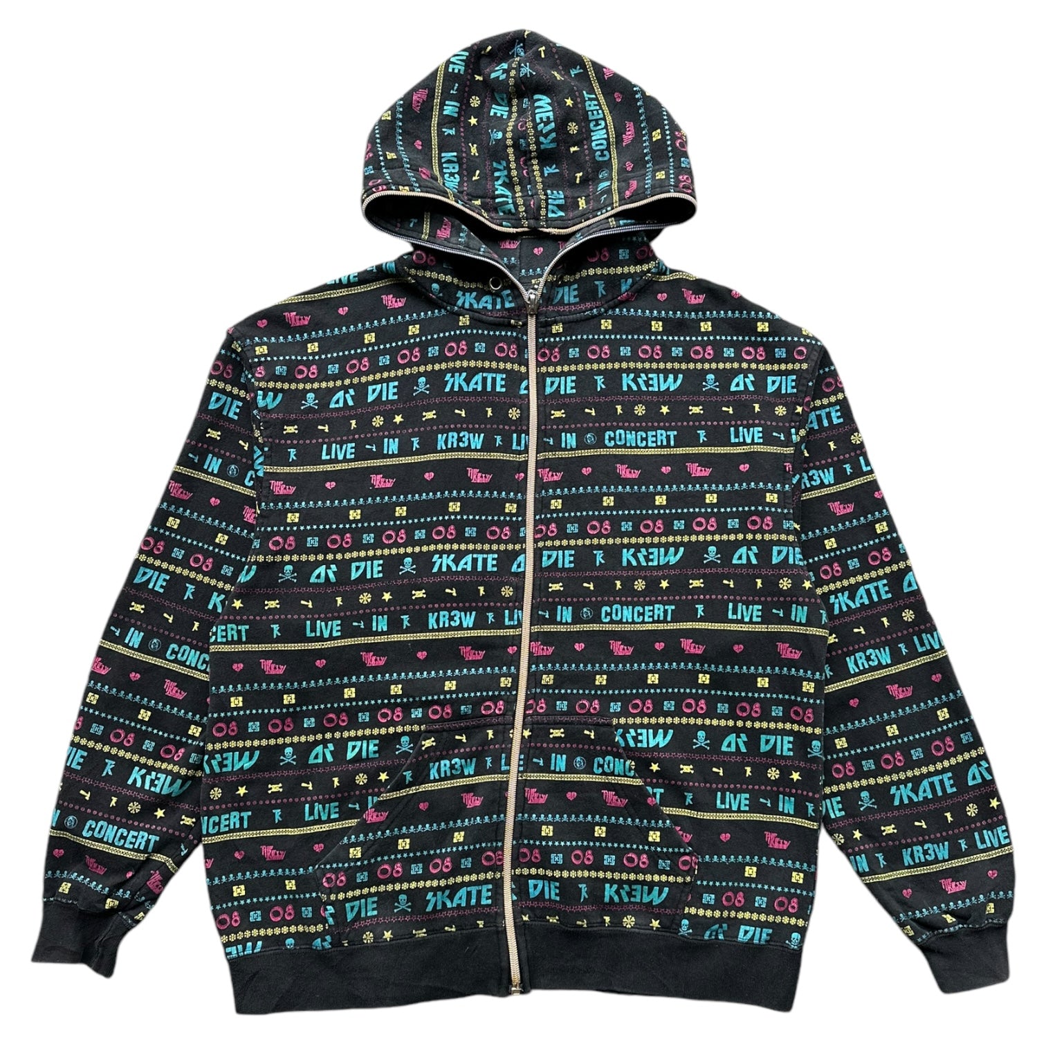 Krew full zip hoodie medium – Vintage Sponsor