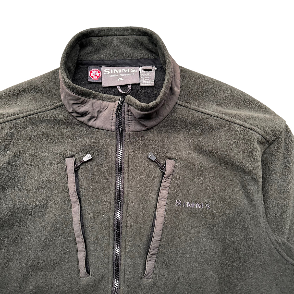 Simms fishing fleece Xzl – Vintage Sponsor