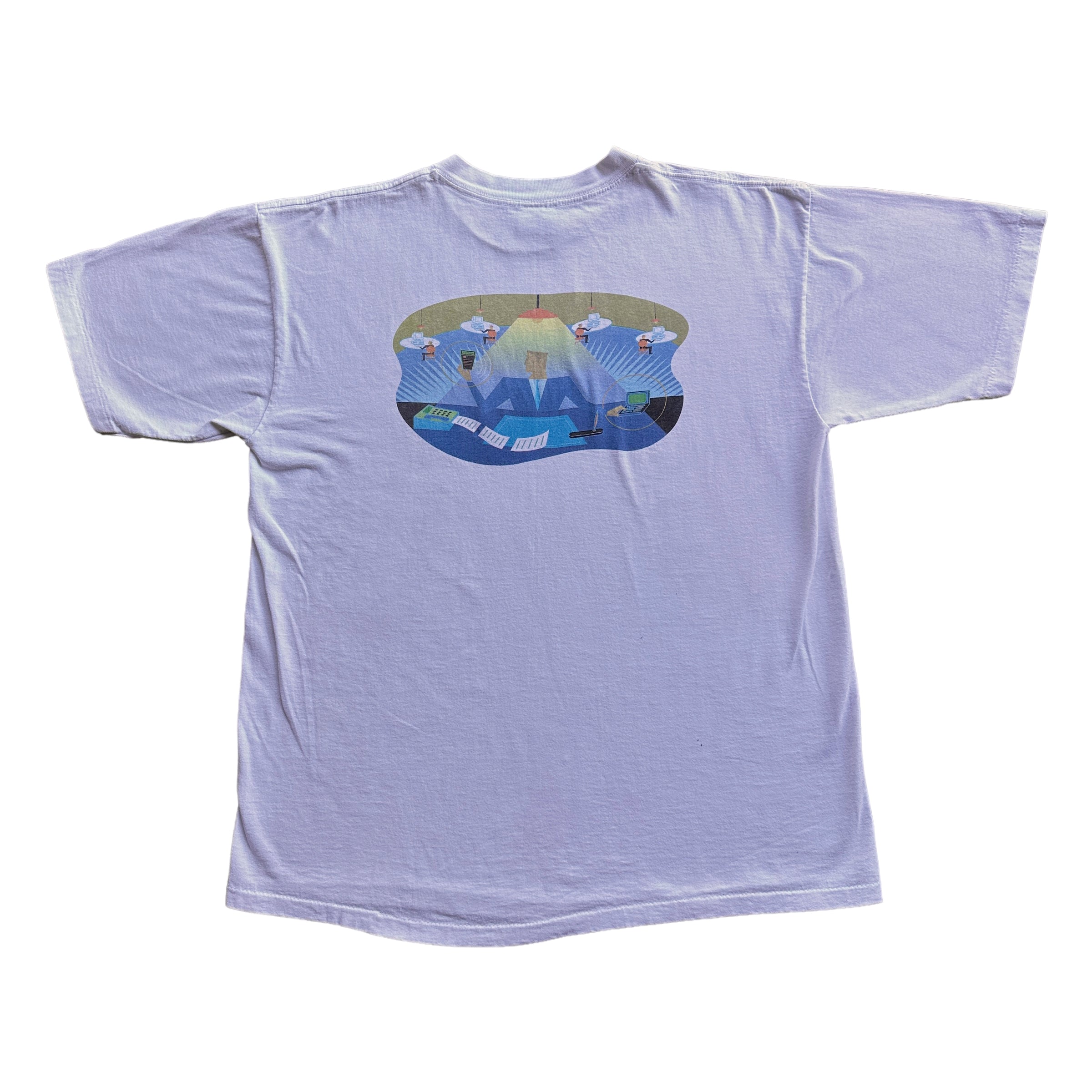 90s Apex data tee large – Vintage Sponsor