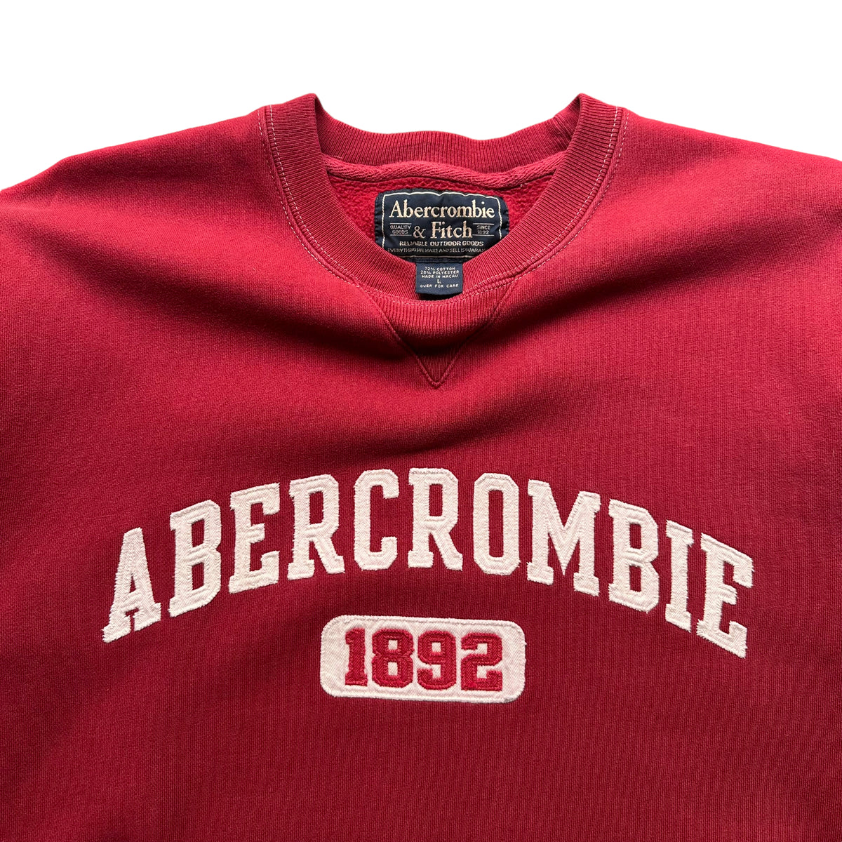 90s Abercrombie sweatshirt XL – Vintage Sponsor