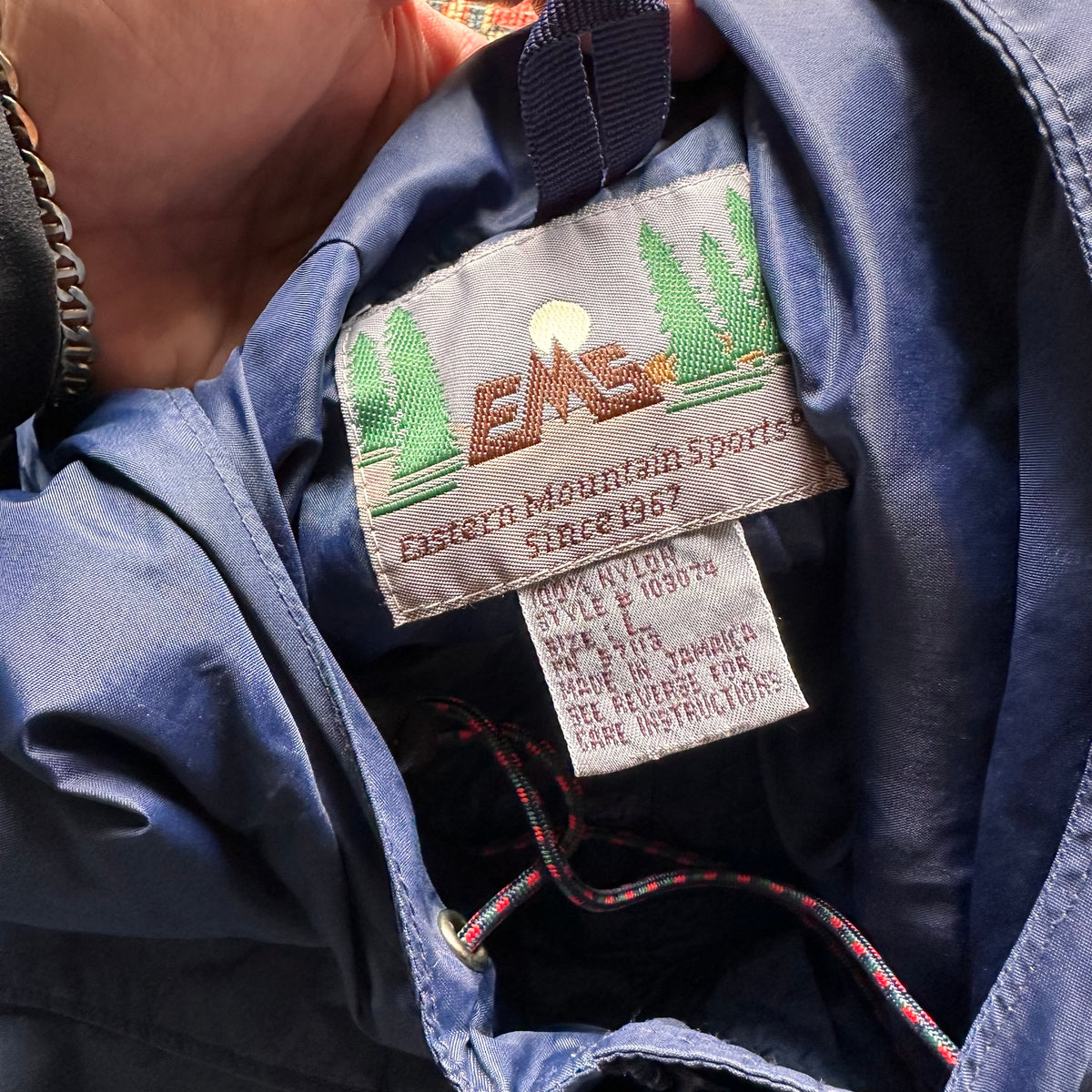 90s EMS pullover windbreaker large – Vintage Sponsor