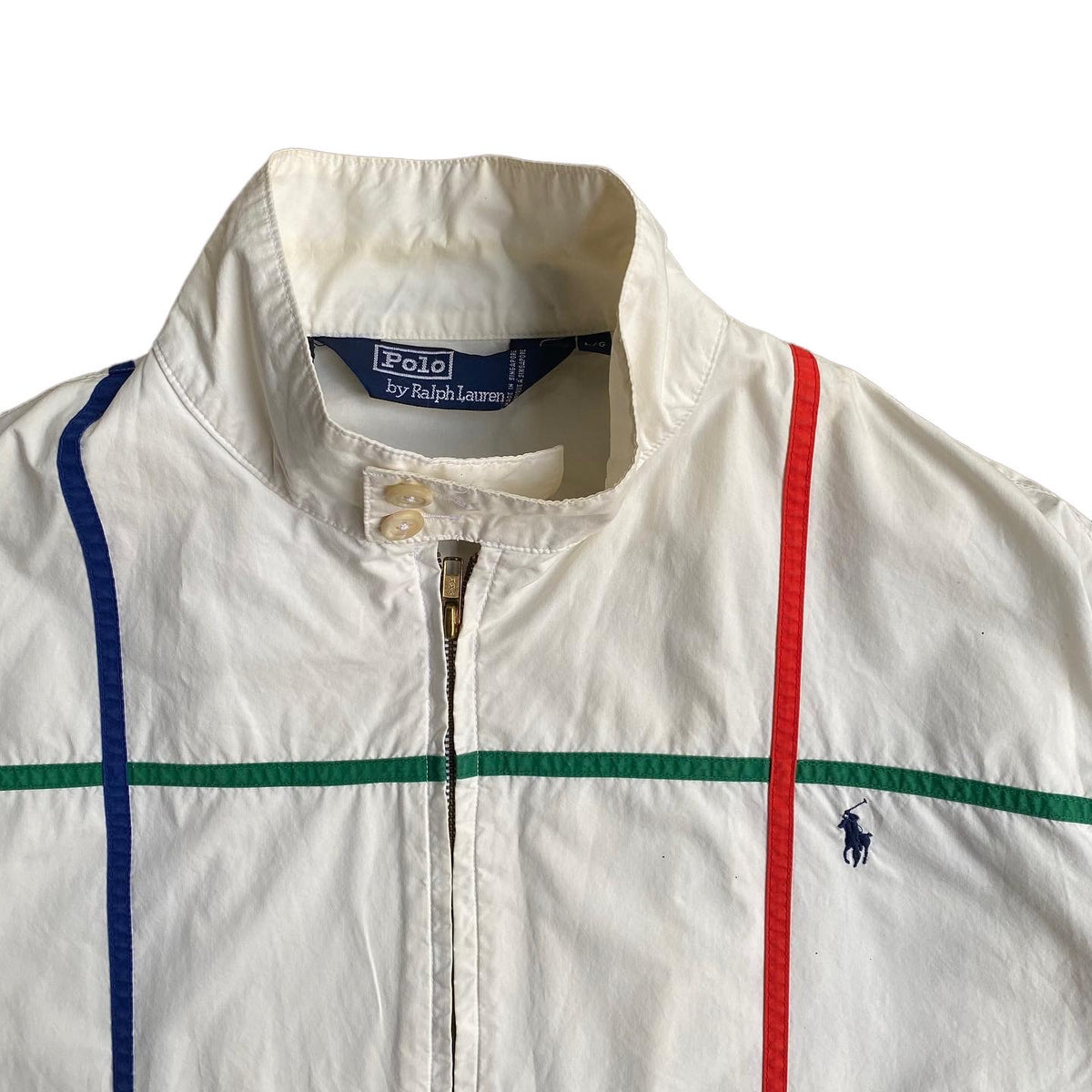 90s Polo ralph lauren light jacket. large – Vintage Sponsor