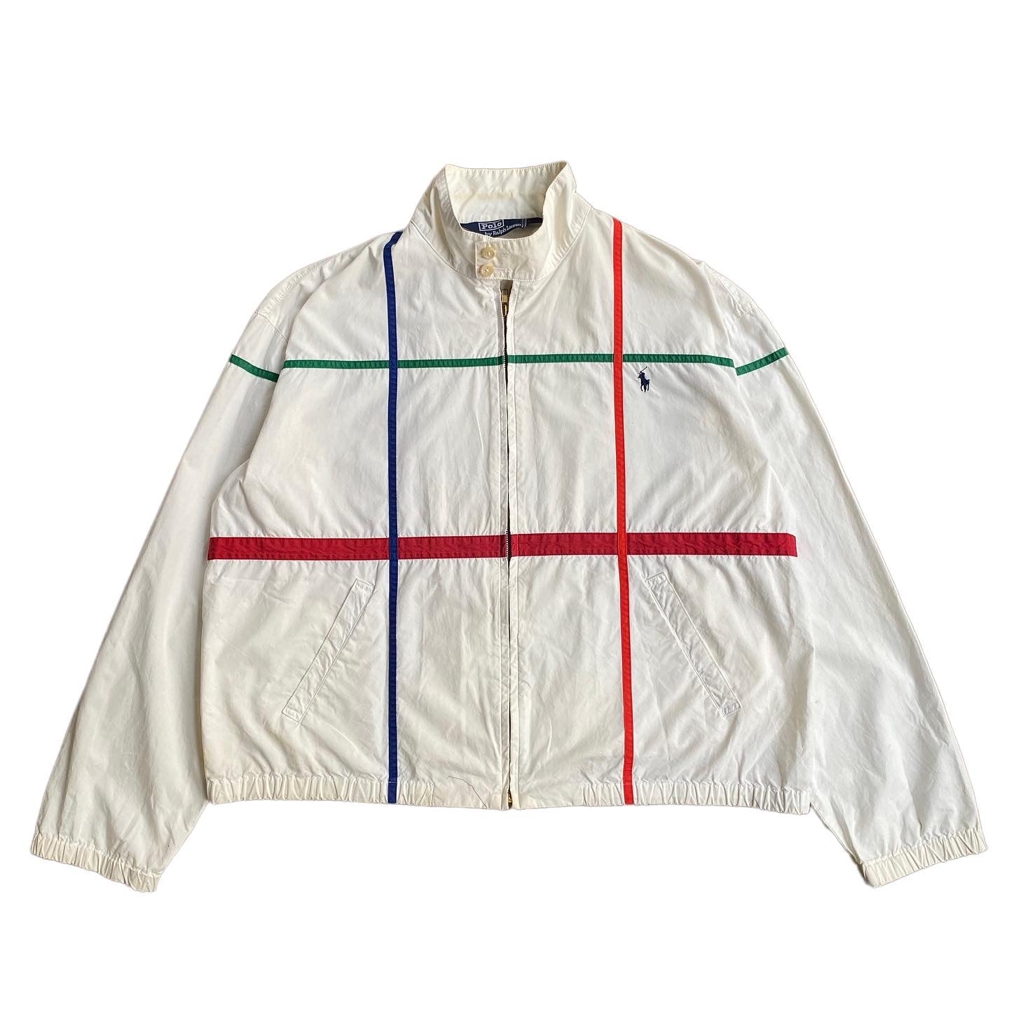 90s Polo ralph lauren light jacket. large – Vintage Sponsor