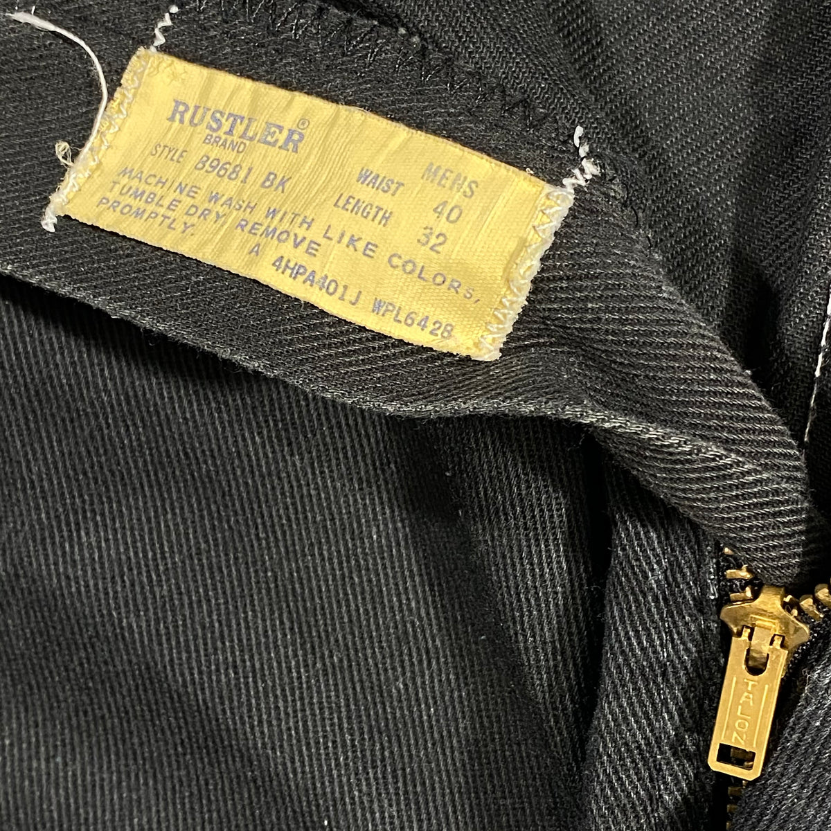 70s Rustler Work Pants 40/32 – Vintage Sponsor