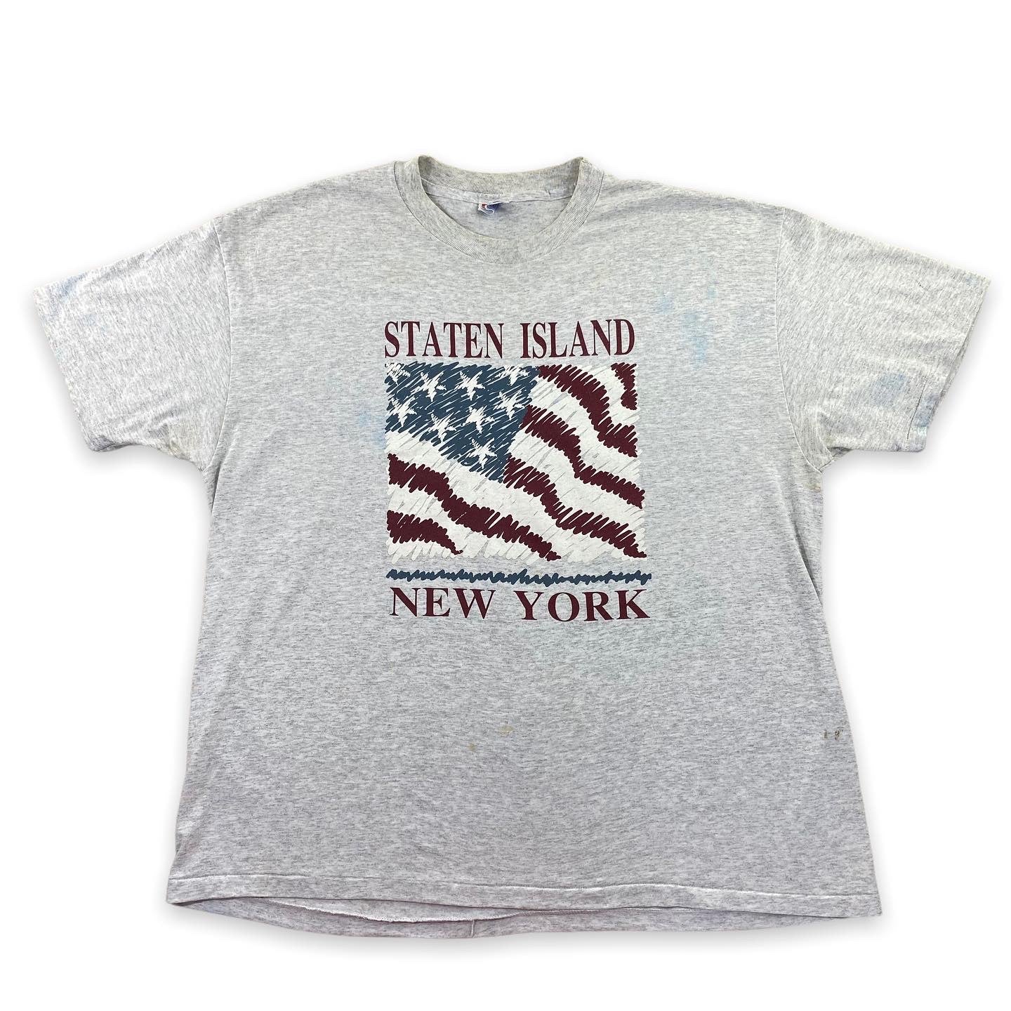 90s Staten island tee. XL – Vintage Sponsor
