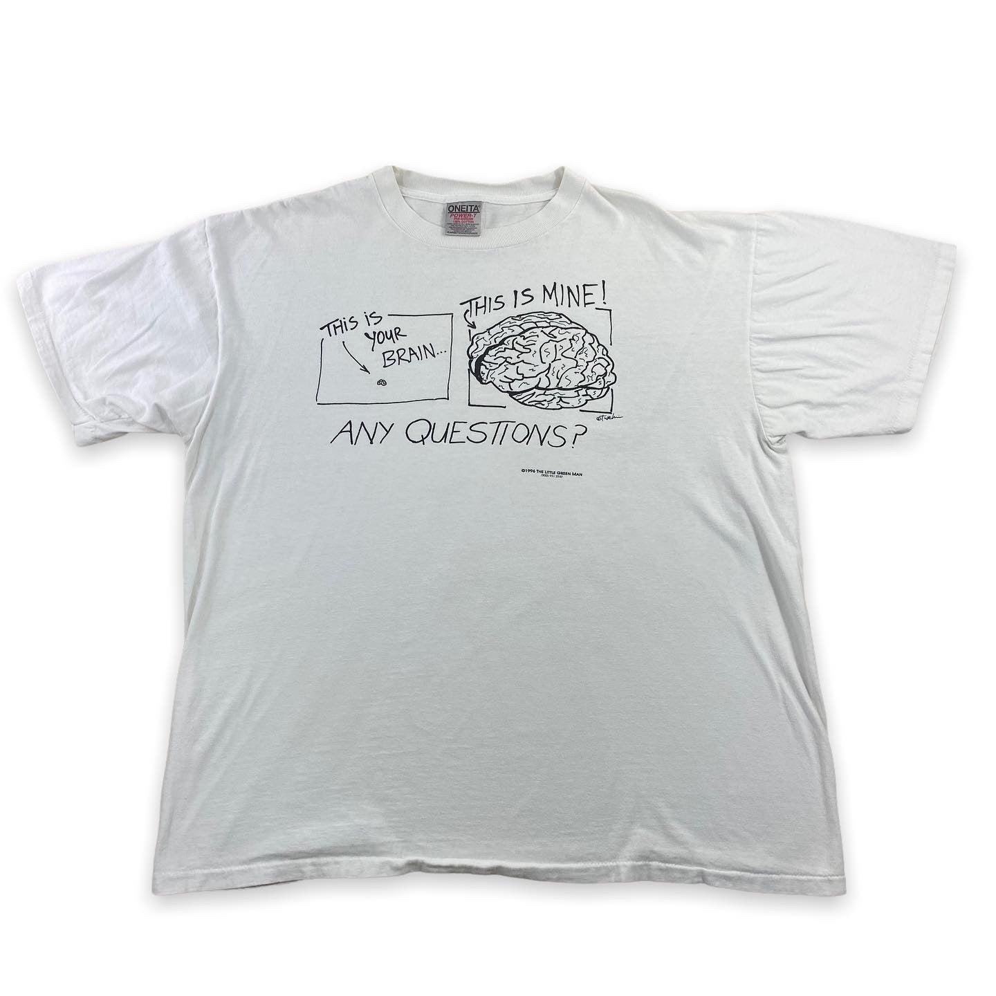 My brain. your brain XL – Vintage Sponsor