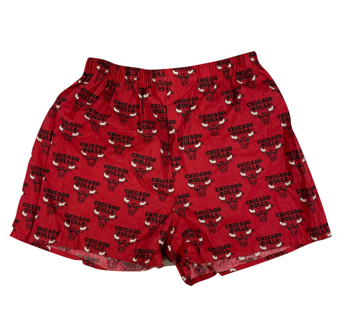 90s Bulls boxers. 36/38 – Vintage Sponsor