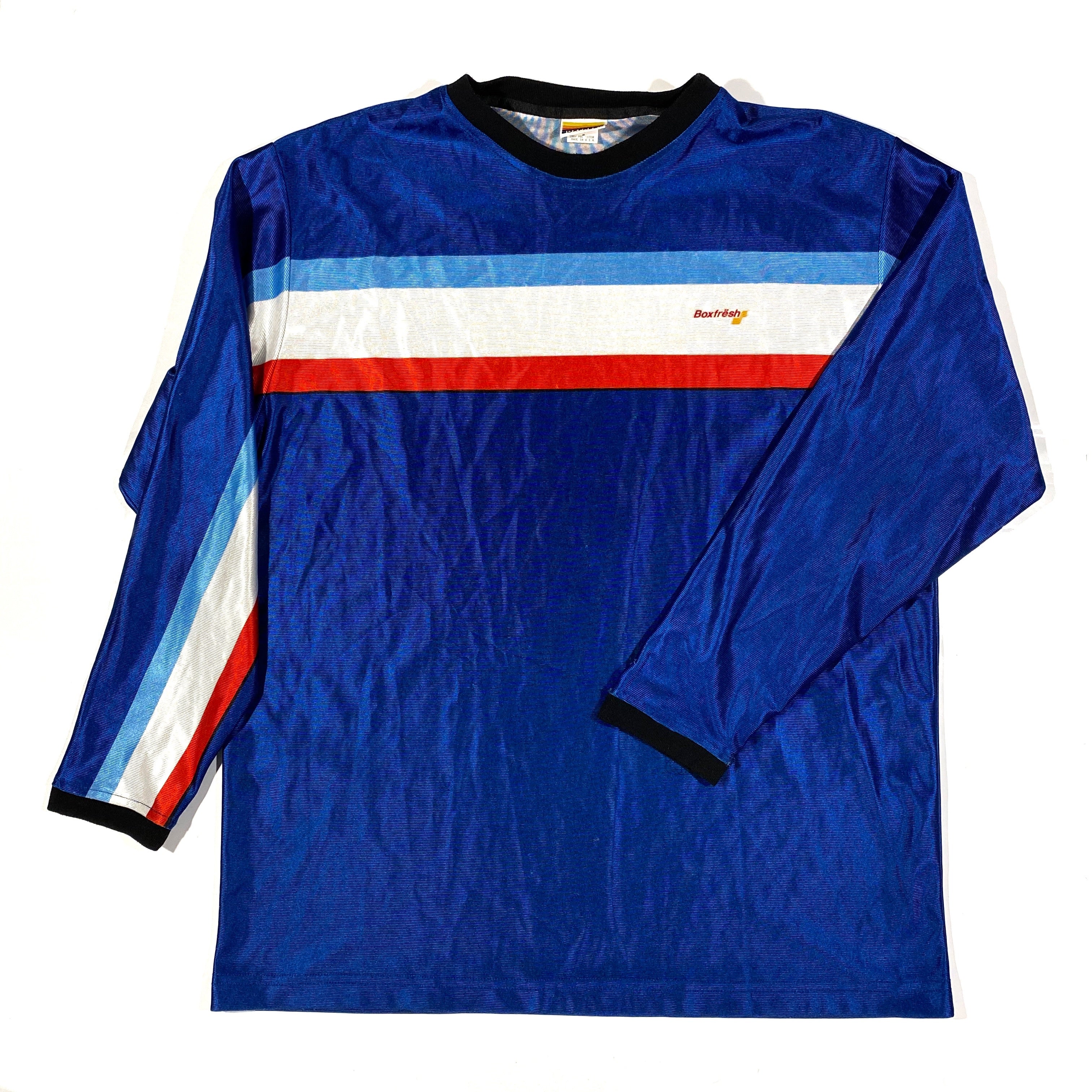 90s Boxfresh mesh shirt. Made in usa🇺🇸 large – Vintage Sponsor